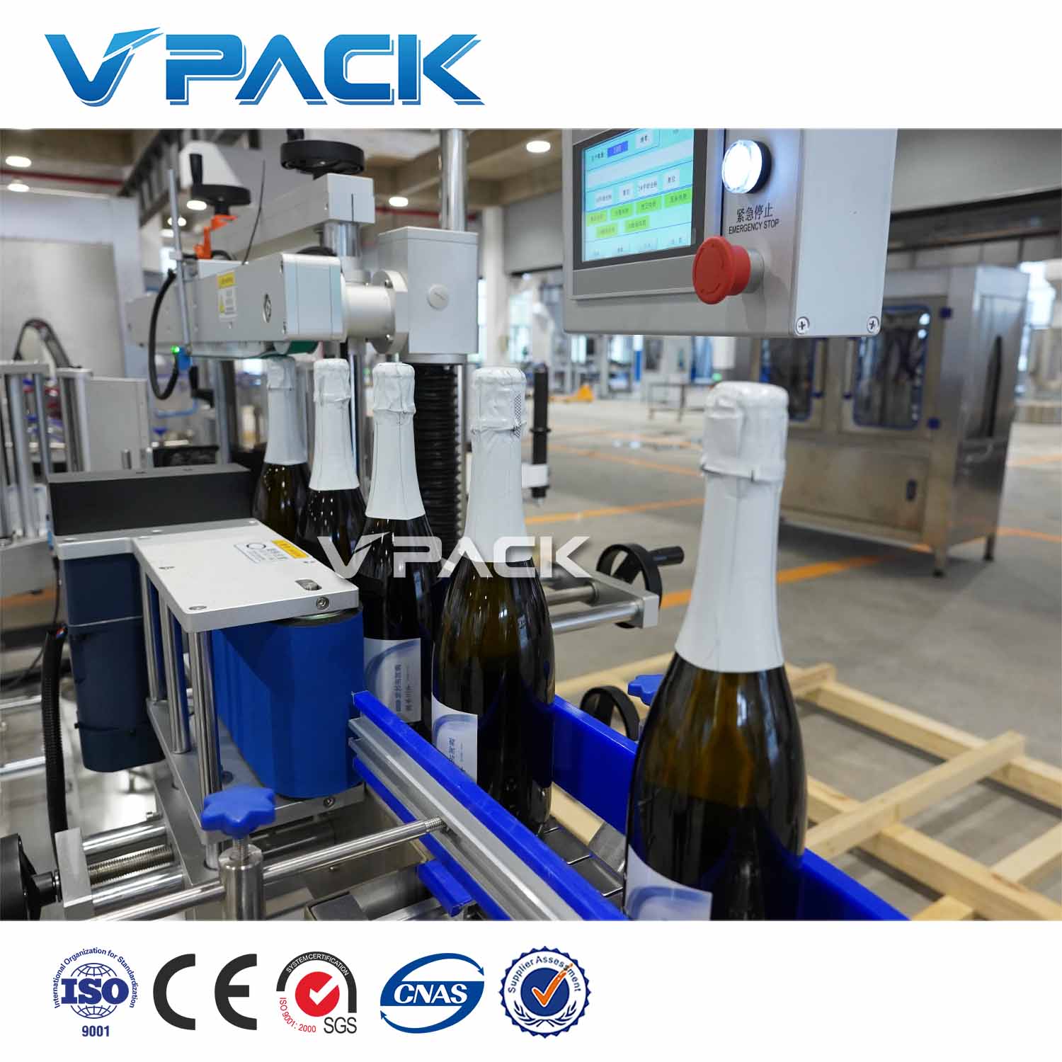 Champagne filling machine production line 1800BPH-Glass Bottle Filling ...